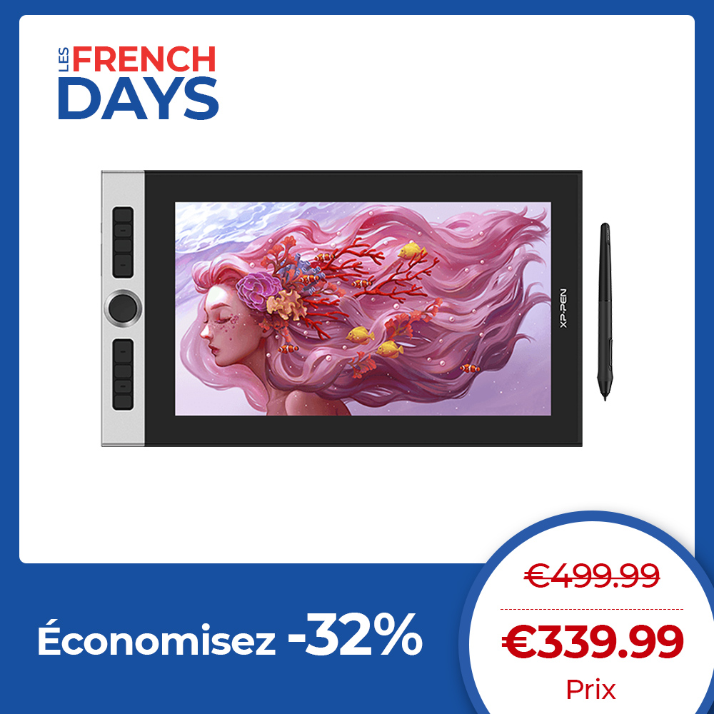 Innovator 16 Écran interactif tablette graphique | XP-PEN Boutique ...