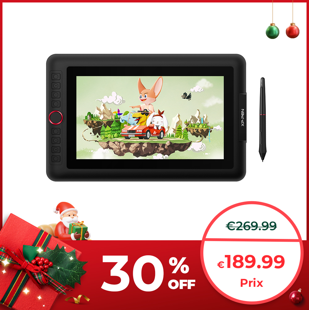 Artist 12 Pro tablette graphique avec écran intégré pas cher | XP-PEN ...