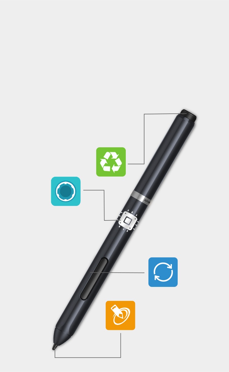 P03 Stylet Passif | XP-PEN Boutique Officielle